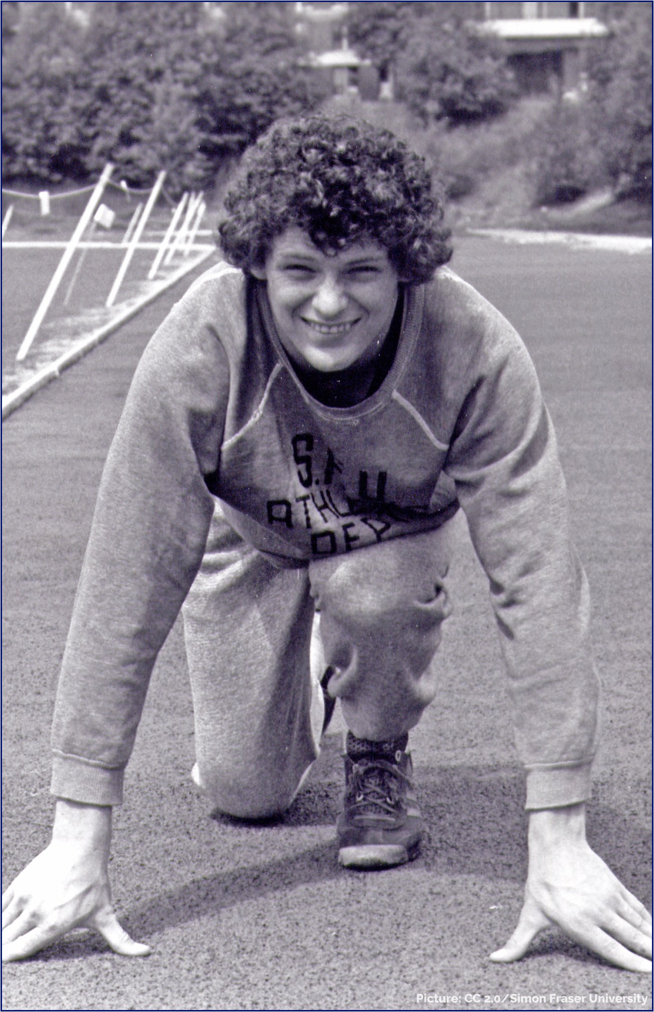 Terry Fox Smiling