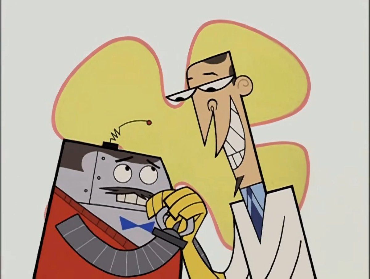 「This shot of Mr. Butlertron & Princi」|Daily Clone Highのイラスト