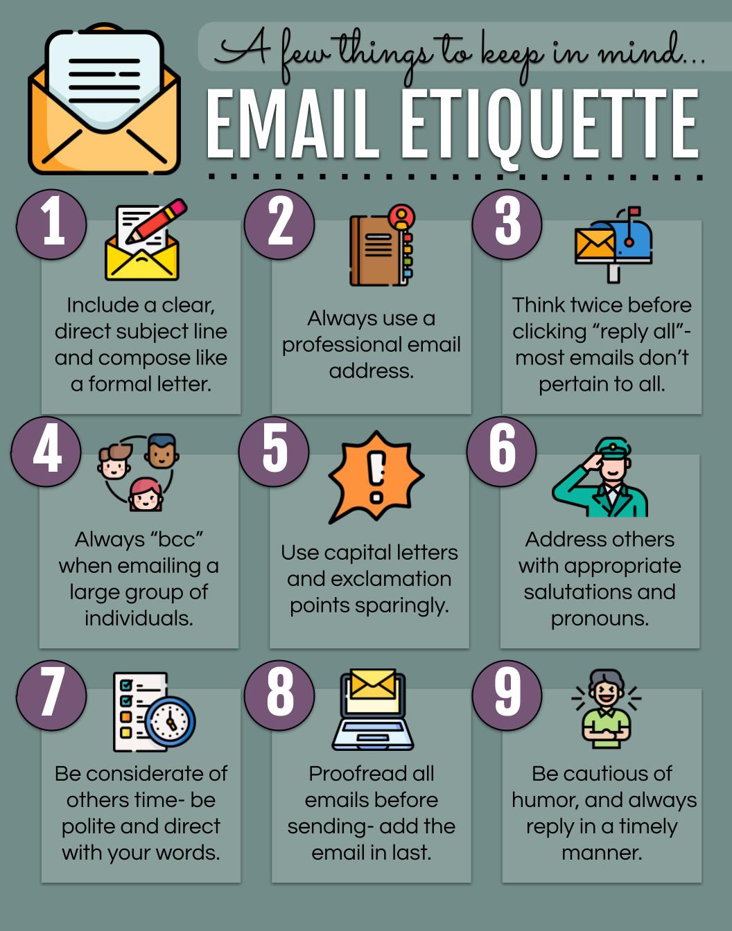 Email Etiquette Images