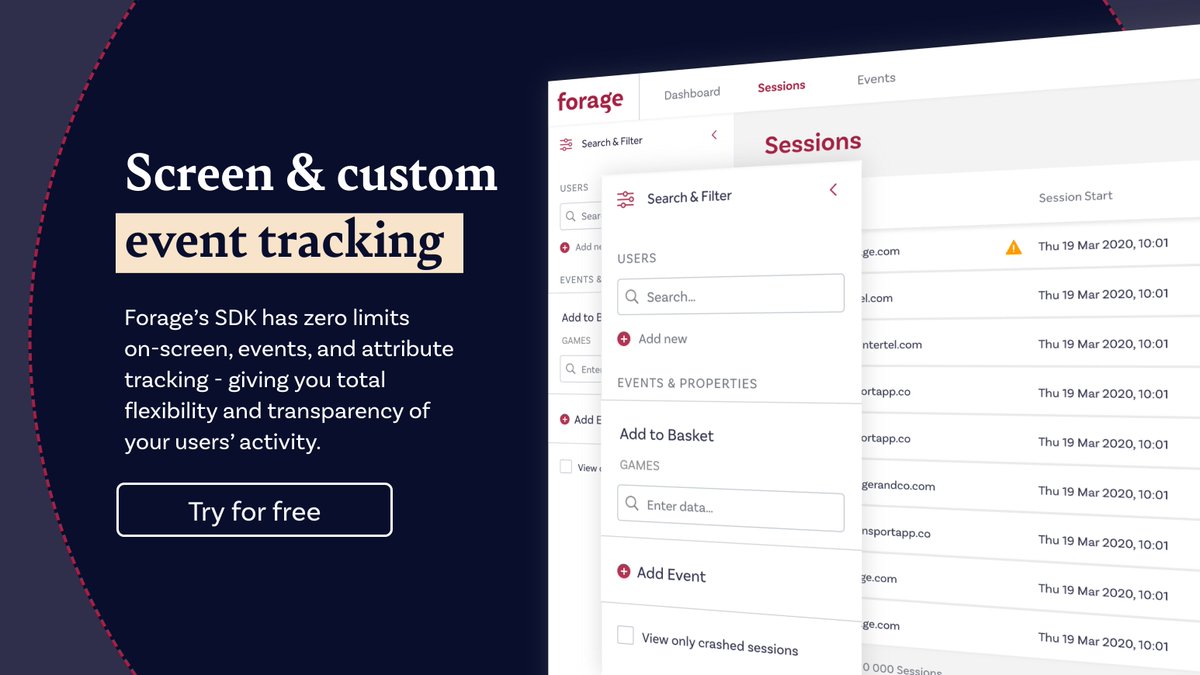 Forage | React Native Analytics (@ForageAnalytics) | Twitter
