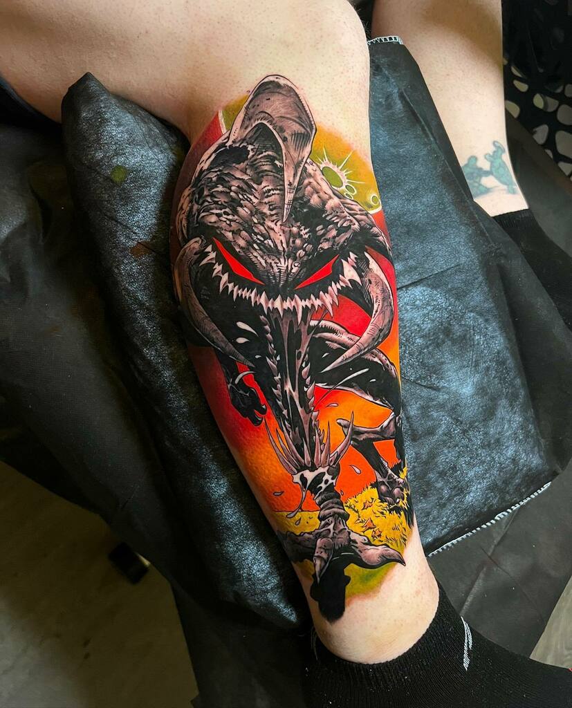 Spawn Tattoo Sleeve