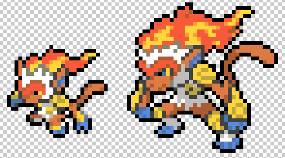 Infernape Sprite