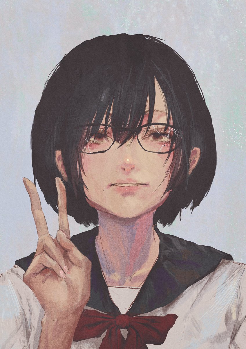 ️🤓 」|Negのイラスト