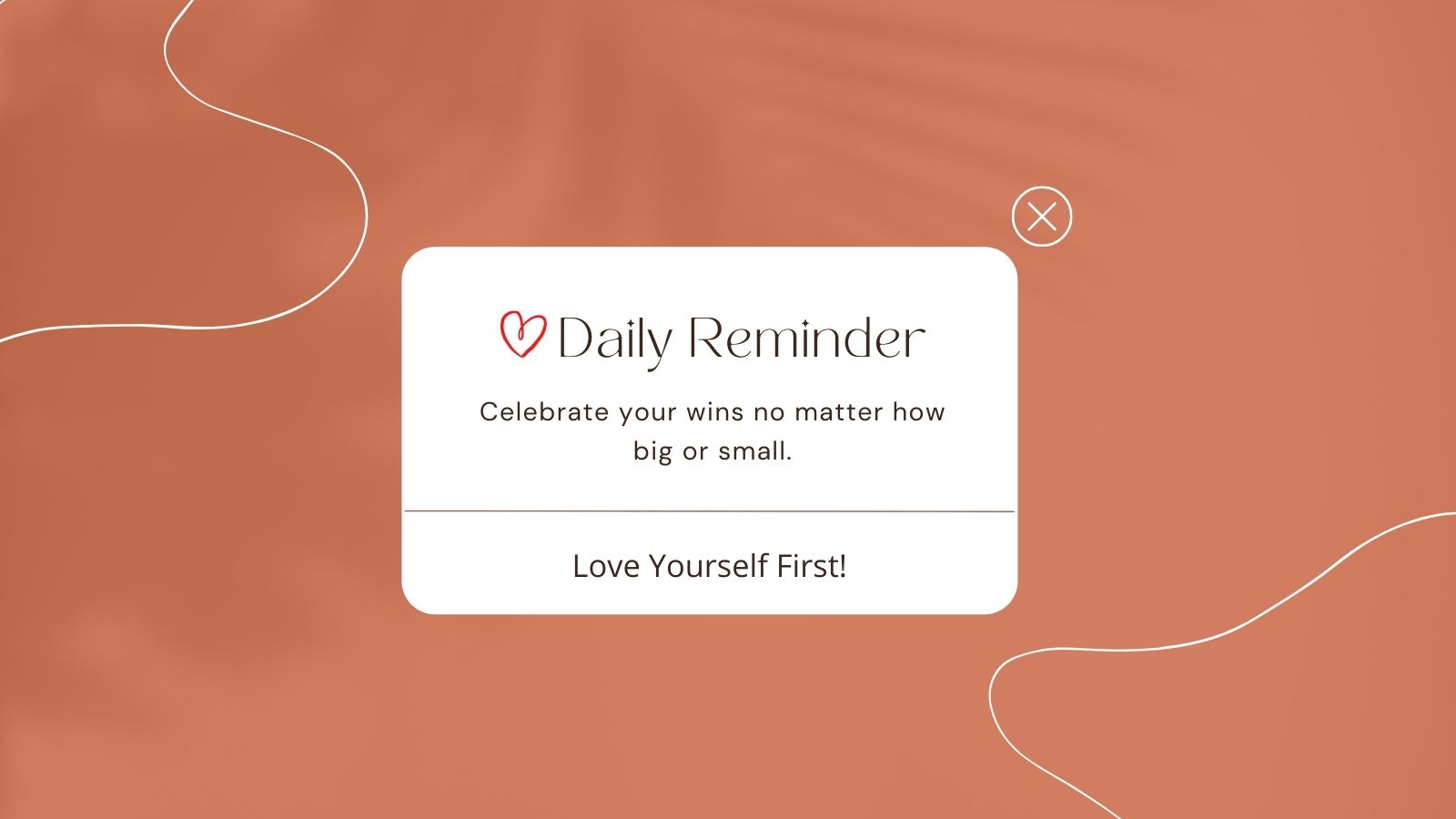 How Do You Celebrate Something Small