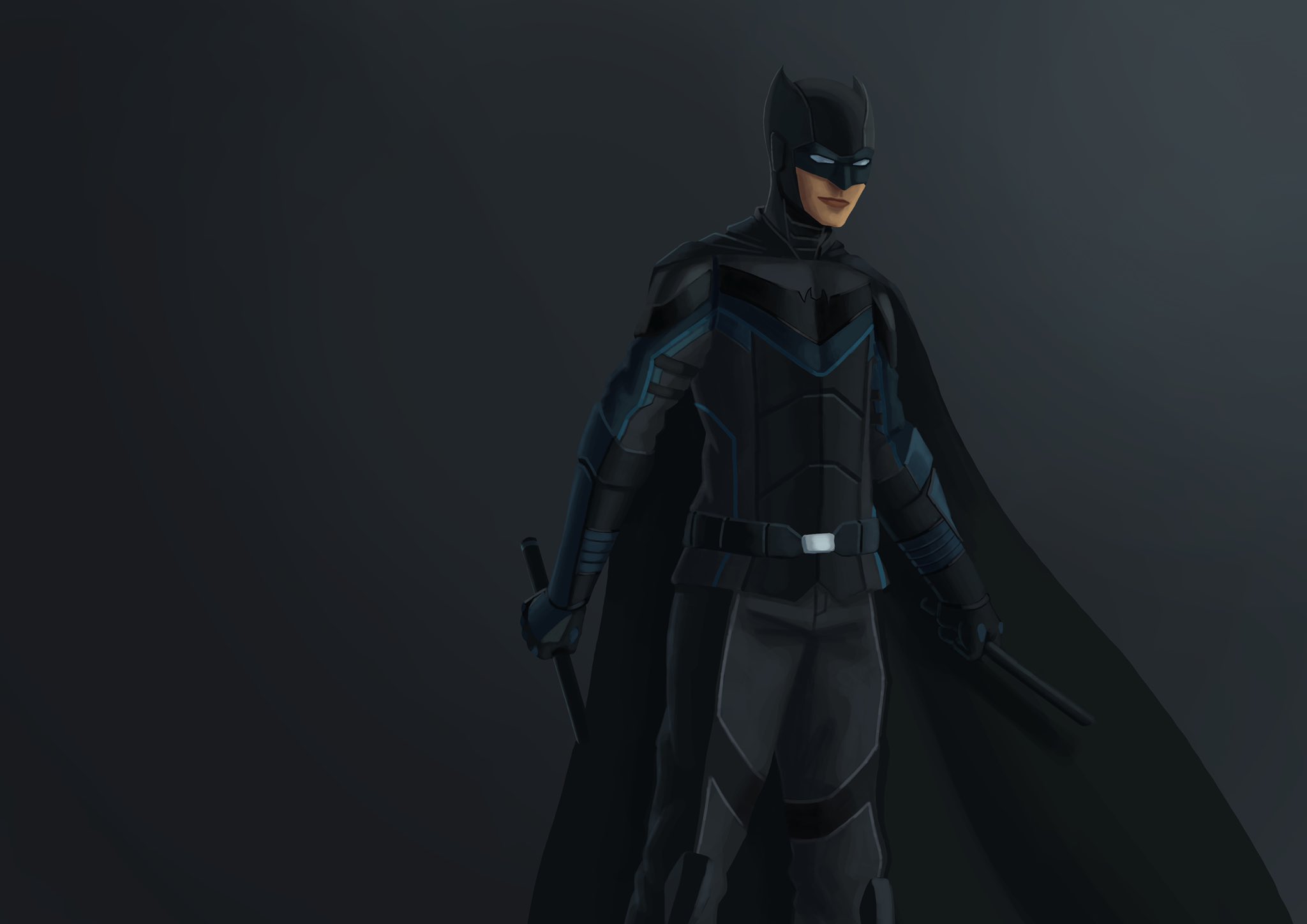 Nightwing Red Suit Injustice