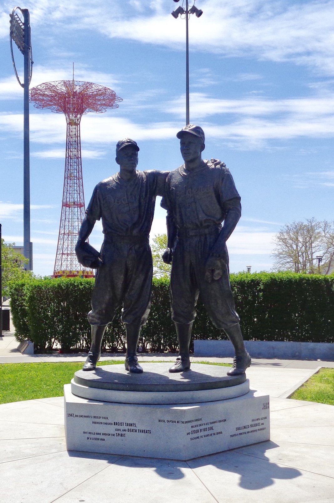 Jackie Robinson And Pee Wee Reese
