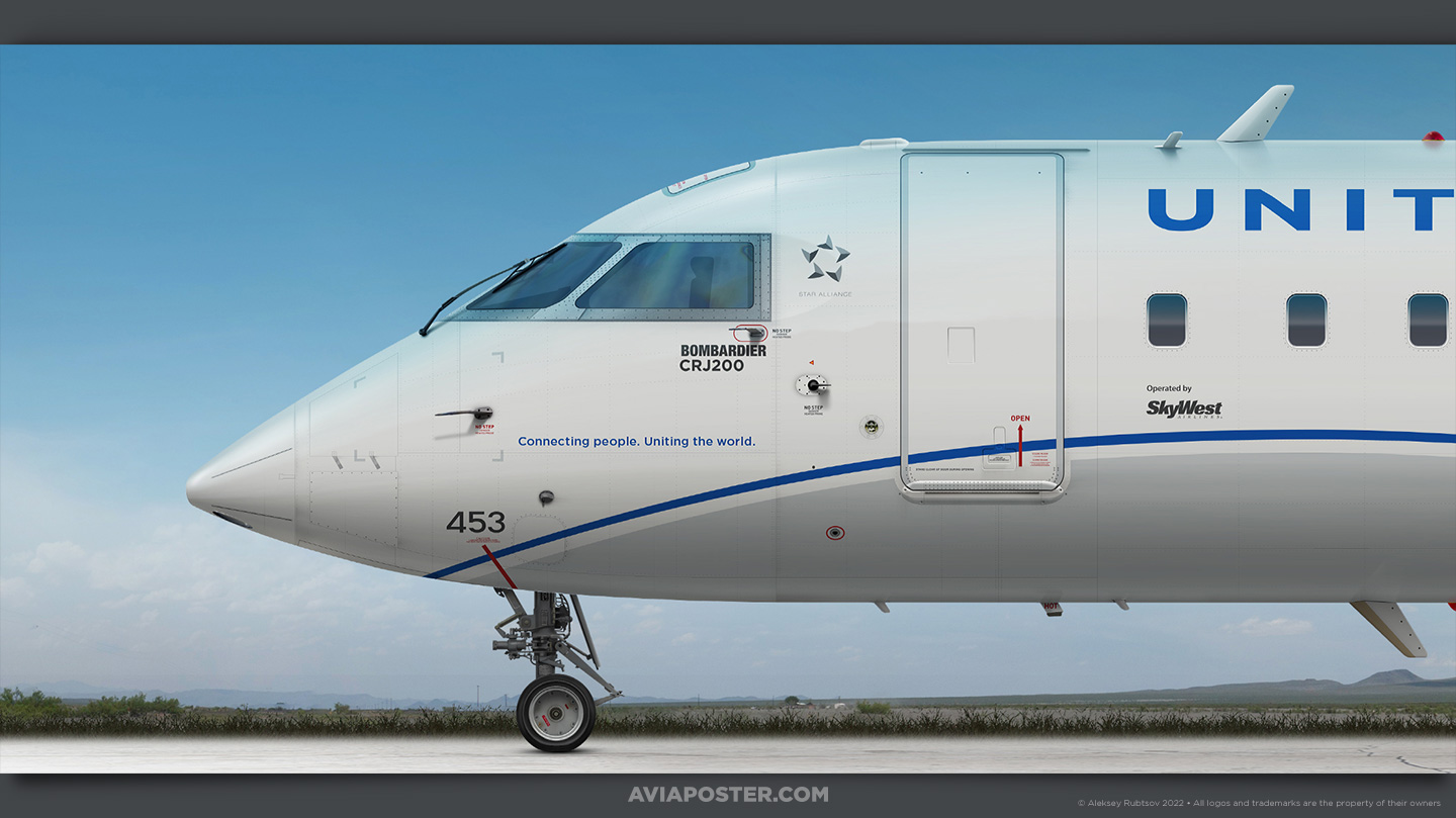 Crj 200 Drawing
