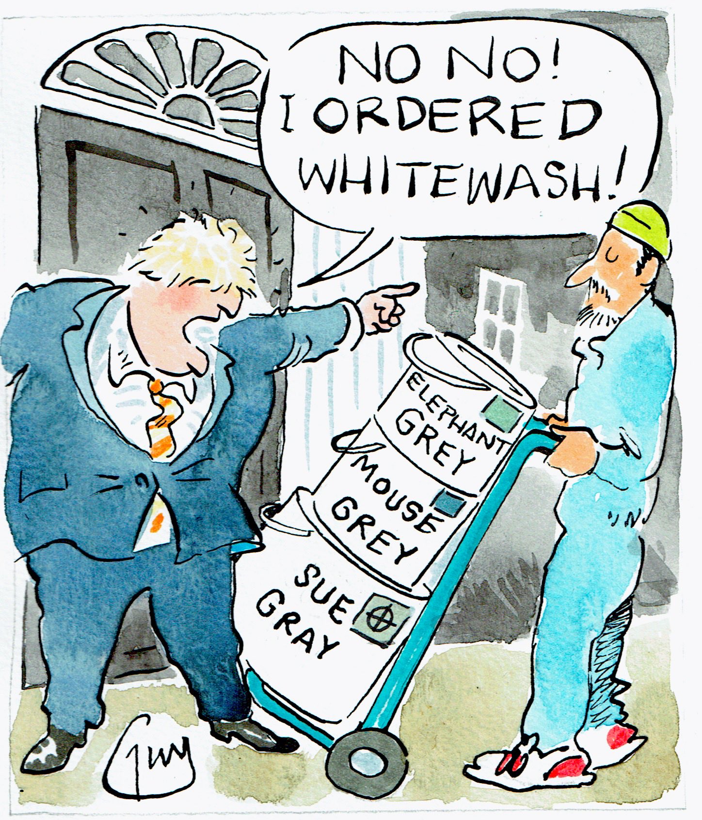 Corrupt Politician Cartoon