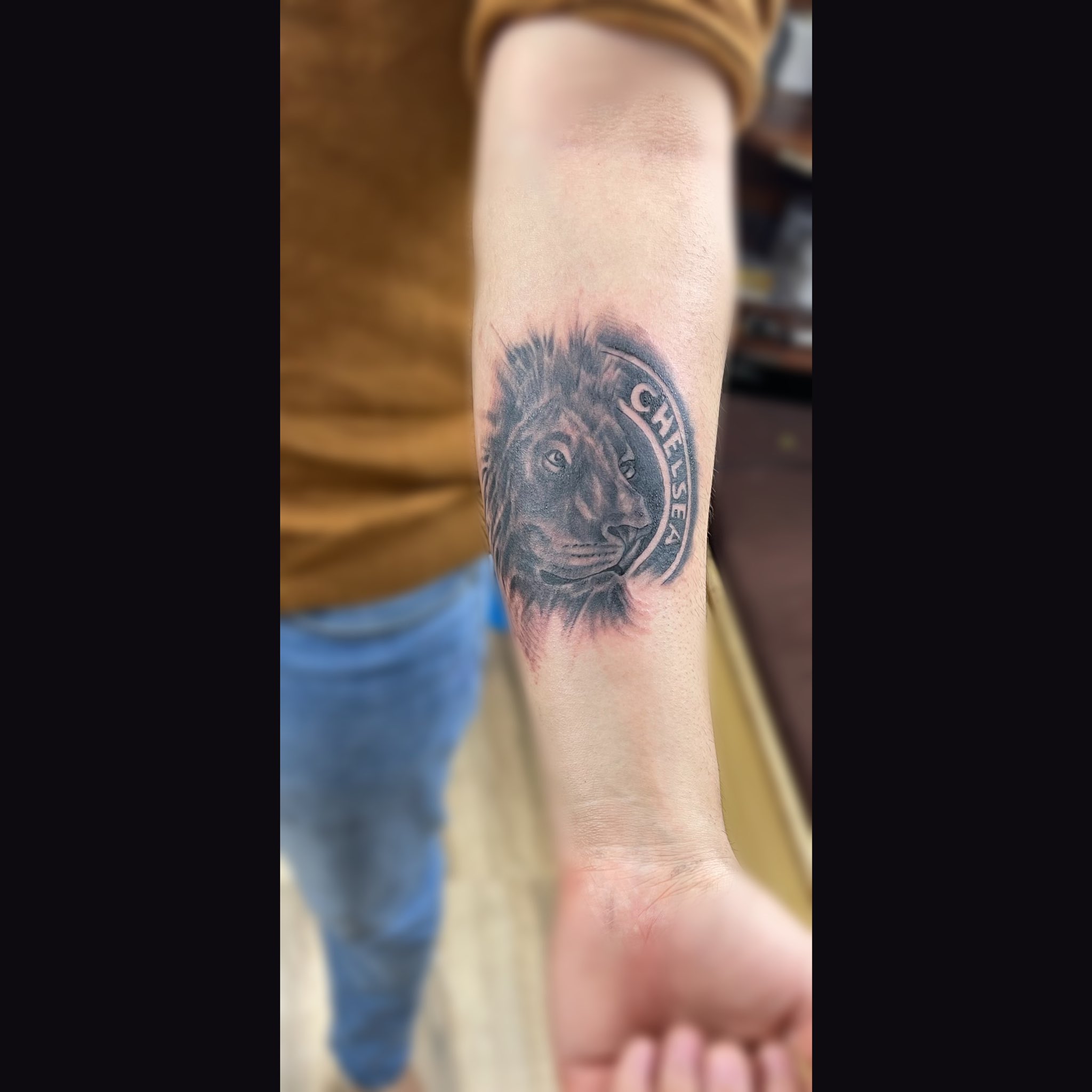 Chelsea Fc Lion Tattoo