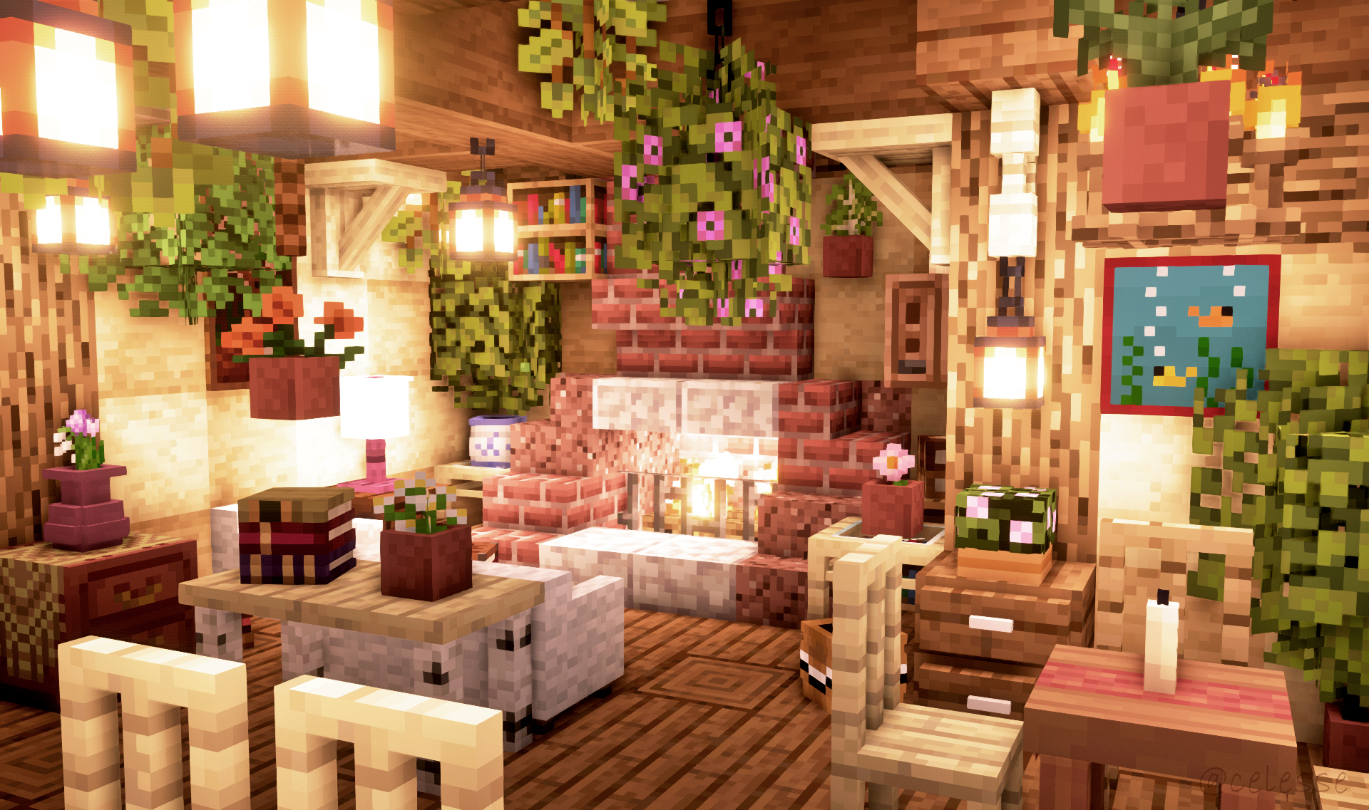Minecraft Shop Interior
