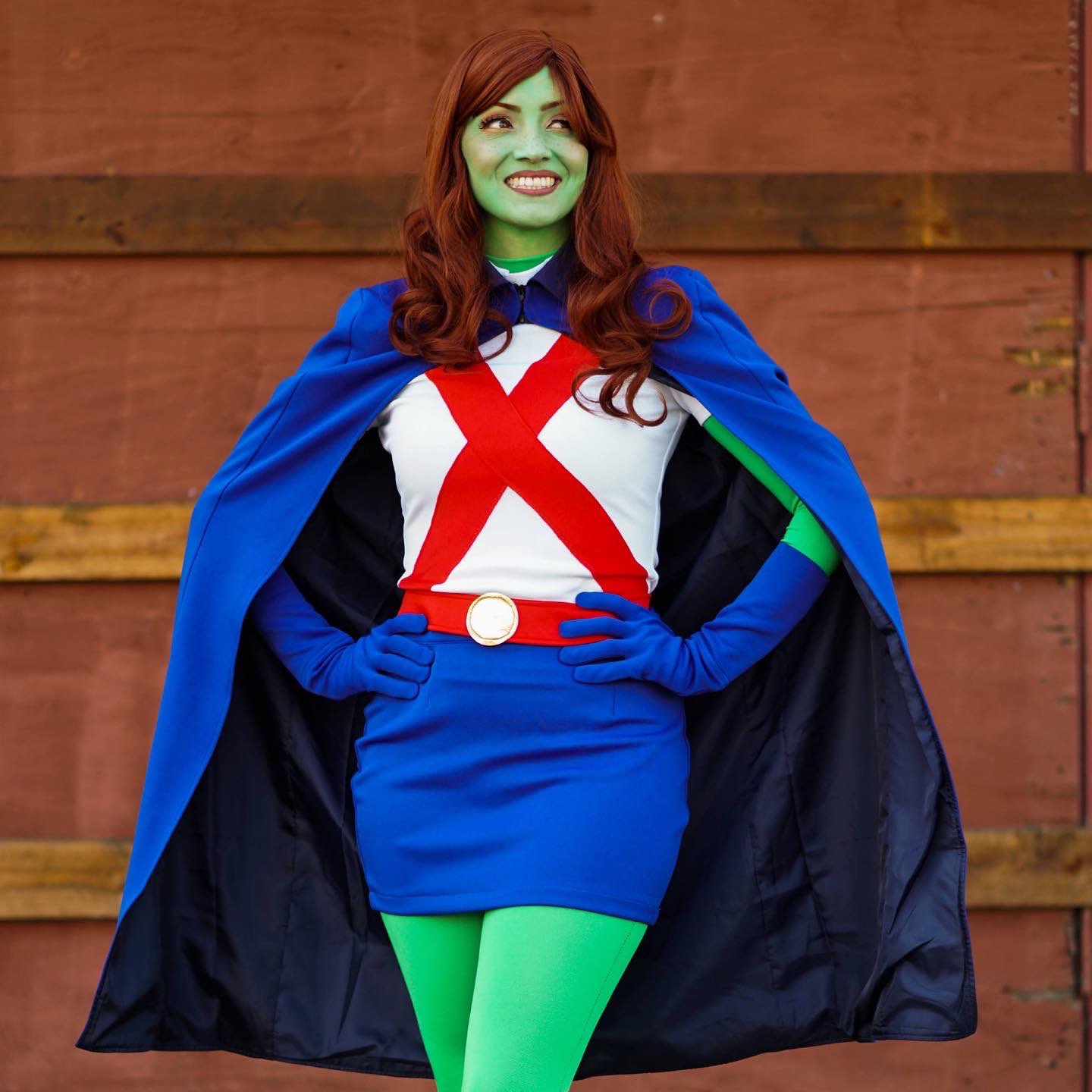 Miss Martian Cosplay