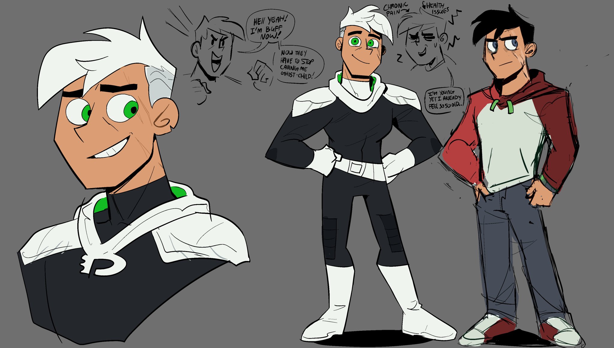 Older Danny Phantom Fan Art Gabriela Rodríguez Epstein | Thanks To