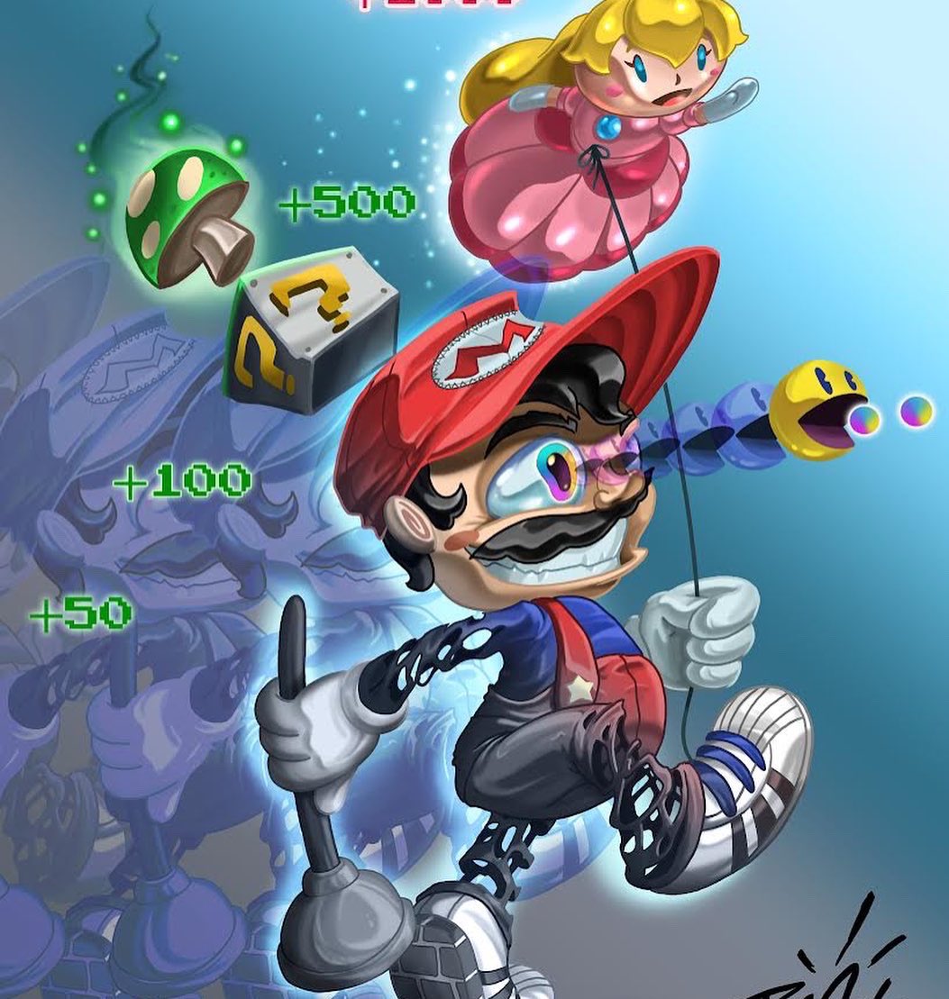 Princess Peach P Balloon