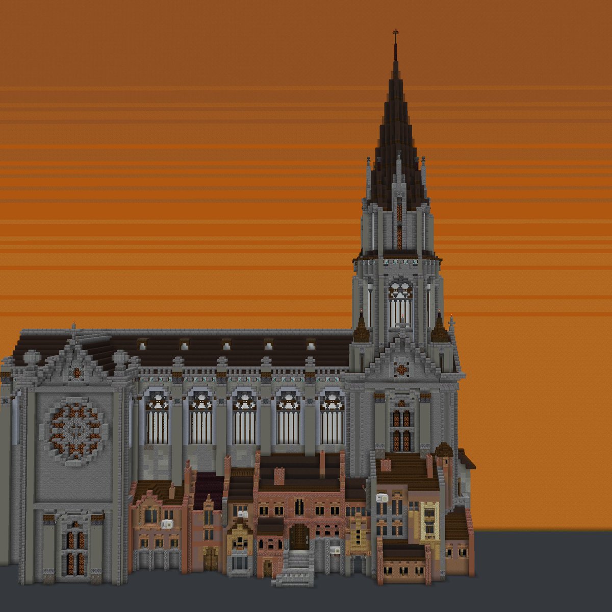 Minecraft Blueprints Cathedral