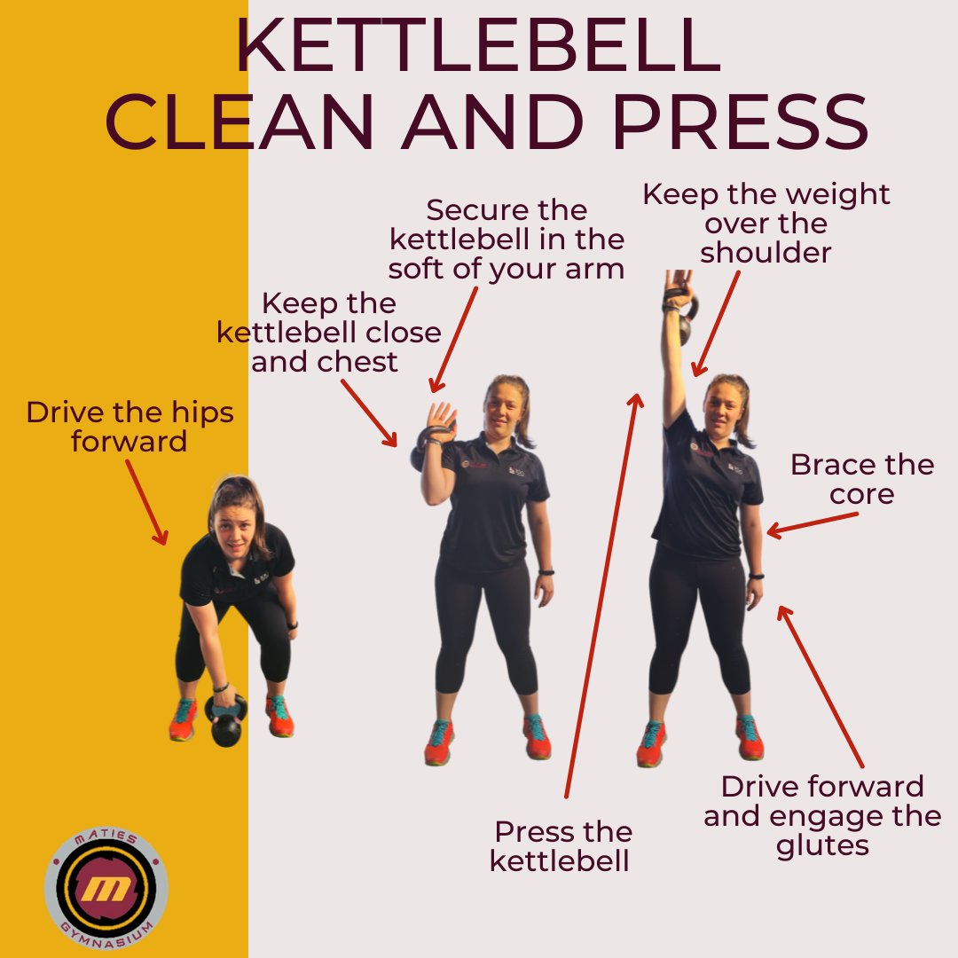 Kettlebell Clean And Press