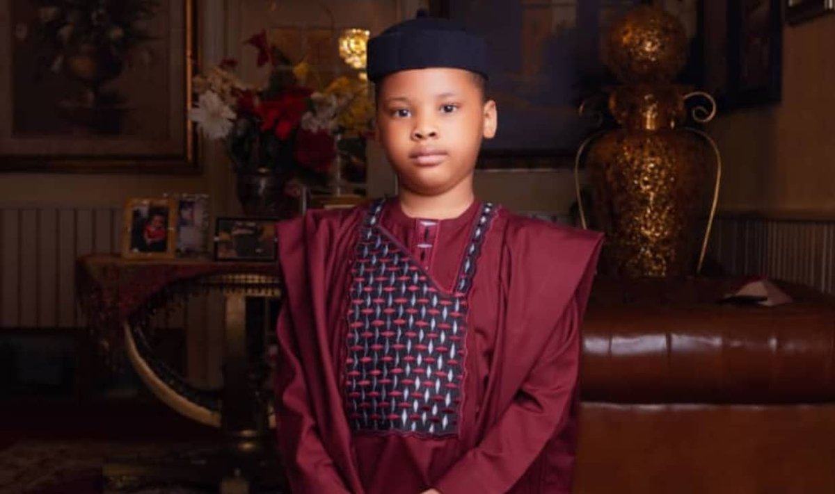 To my handsome and dashing son Prince Joshua Olufemi Emmanuel Lotana ...