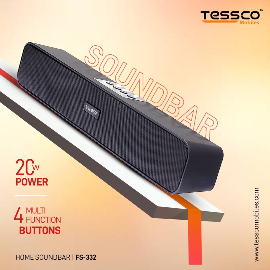 Buy Tessco FS 332 10W Bluetooth Speaker Soundbar (6 Mo