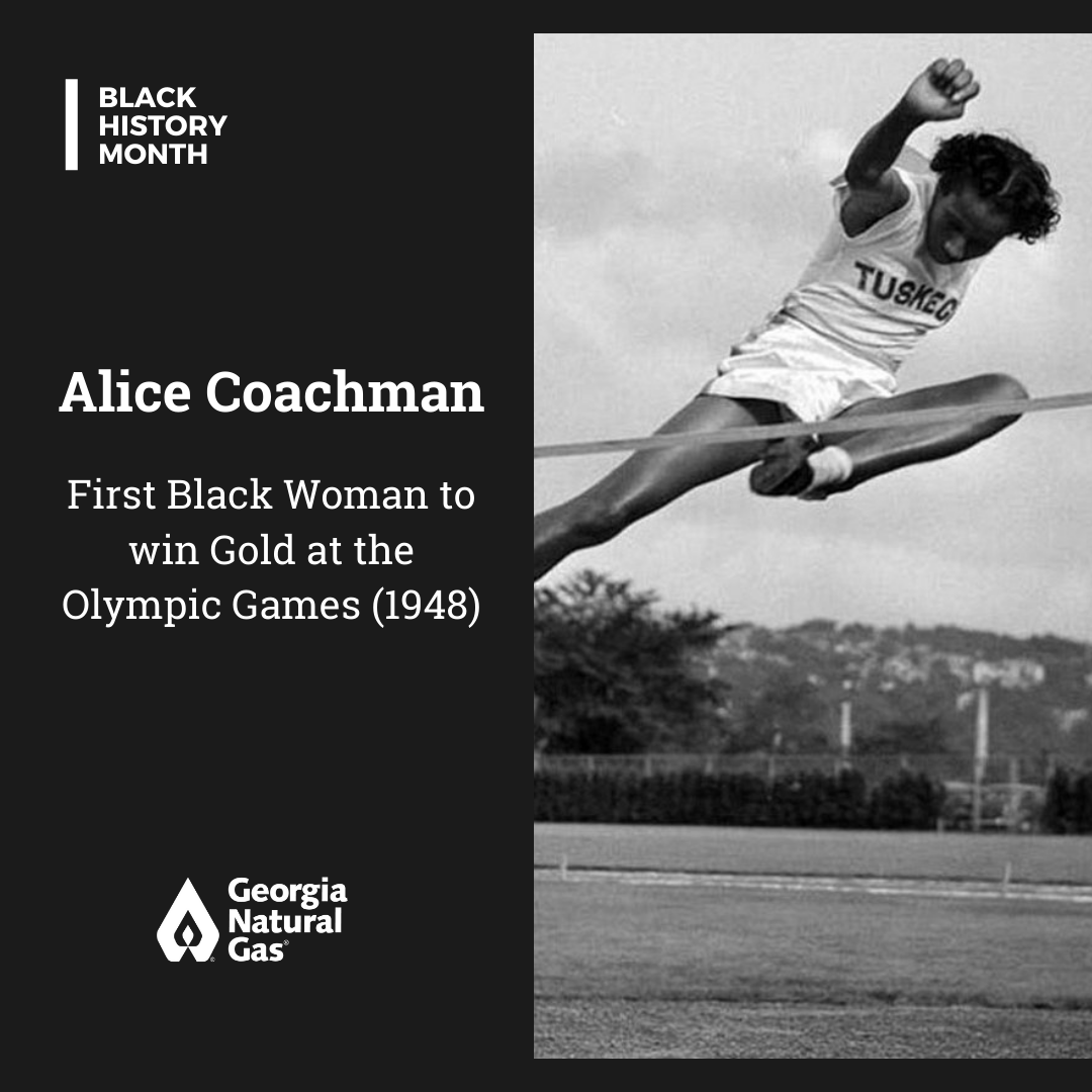 Alice Coachman Black History Timeline Black History Month WNS