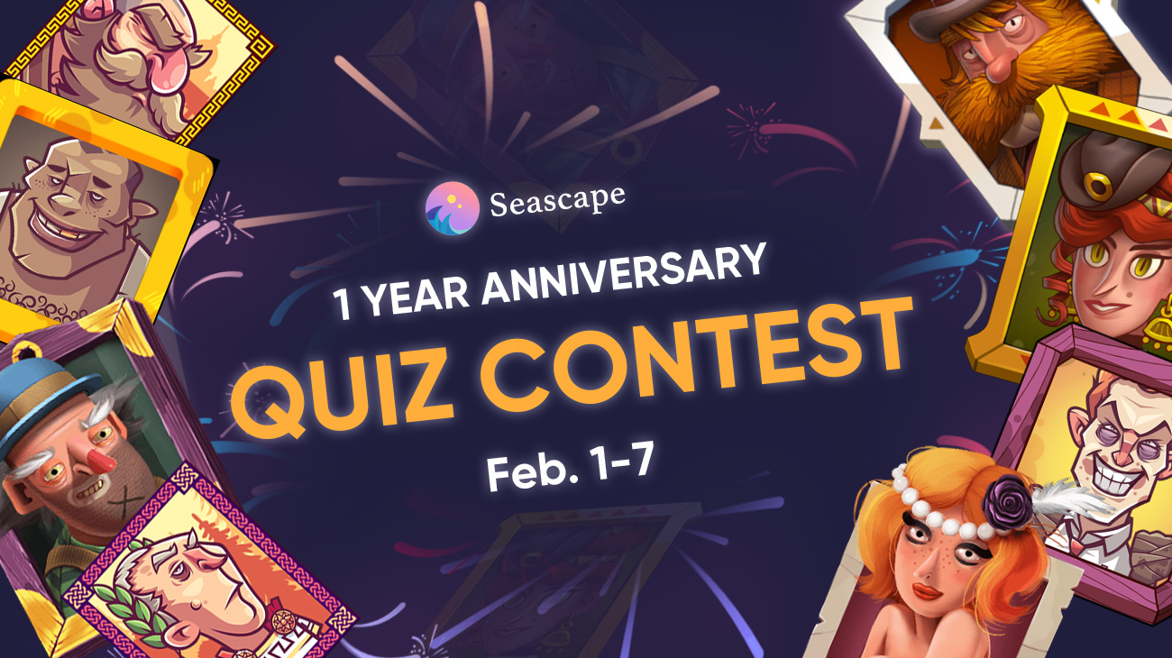 Seascape Network on Twitter: "📝 We’re holding an #AnniversaryQuiz until February 7! Are you all ...