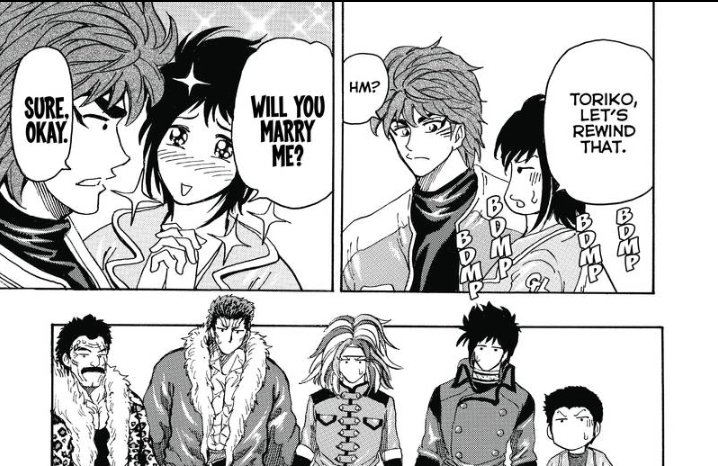 Toriko Rin Marriage