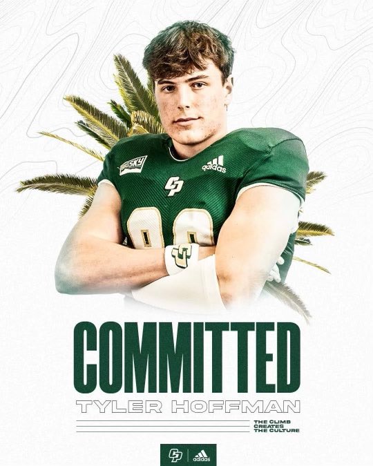 2022 3* TE Tyler Hoffman commits to Cal Poly : r/CFB
