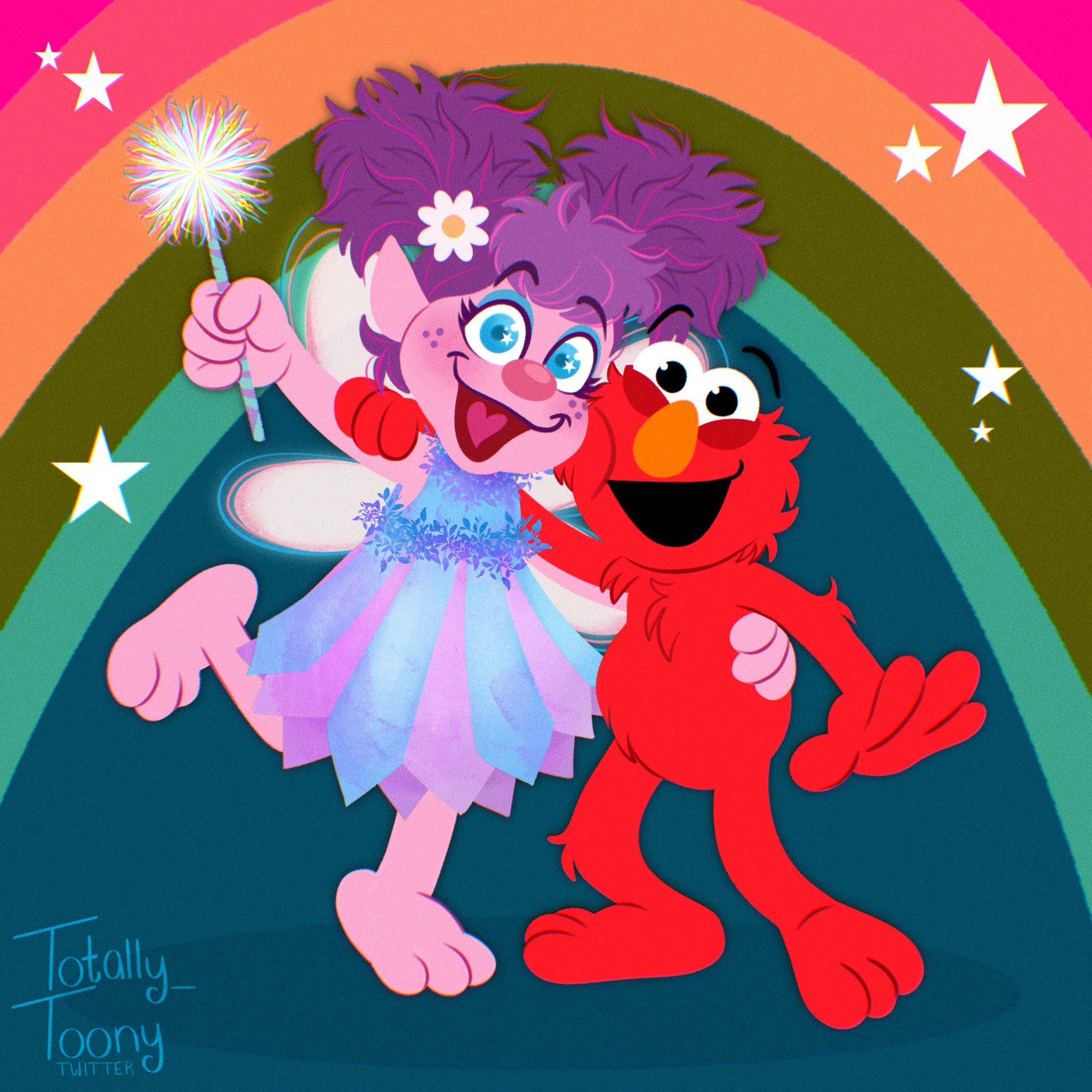 Abby Cadabby And Elmo