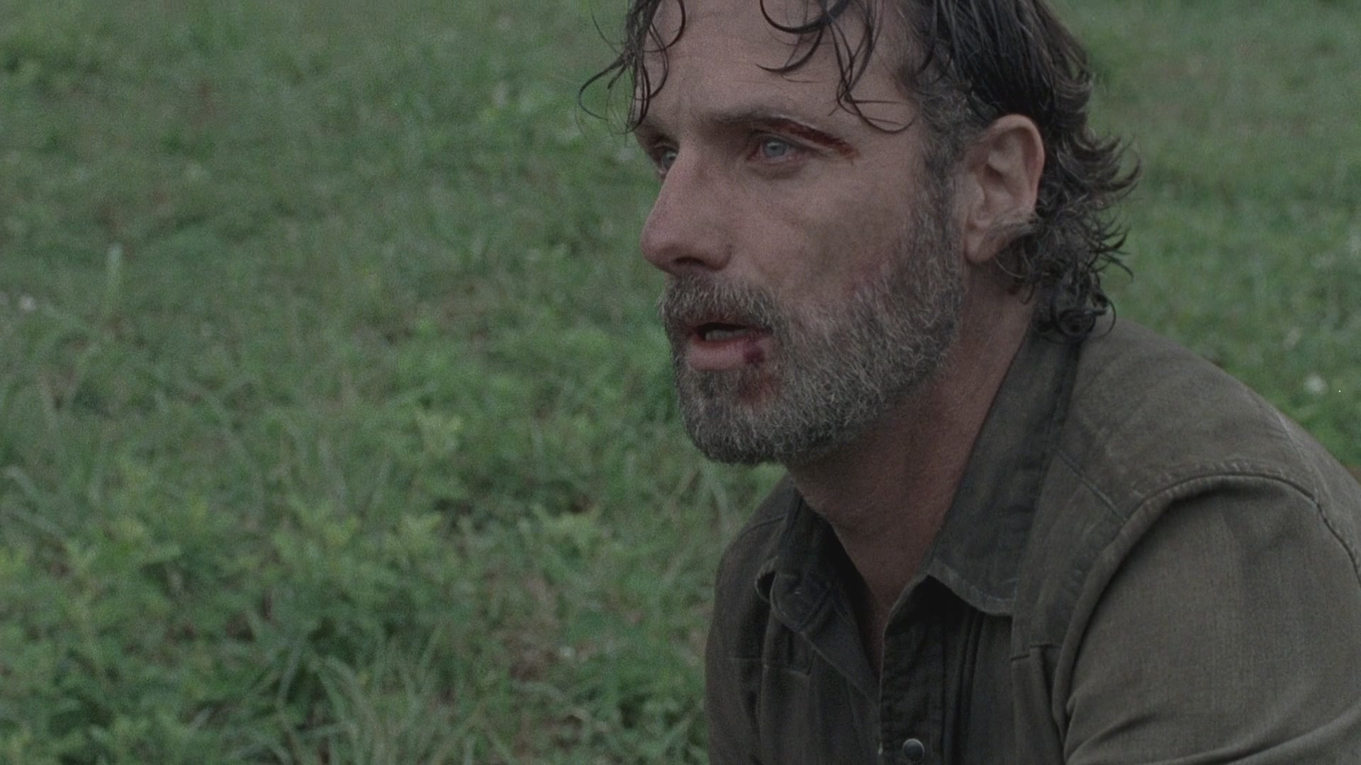 Rick Grimes Sad