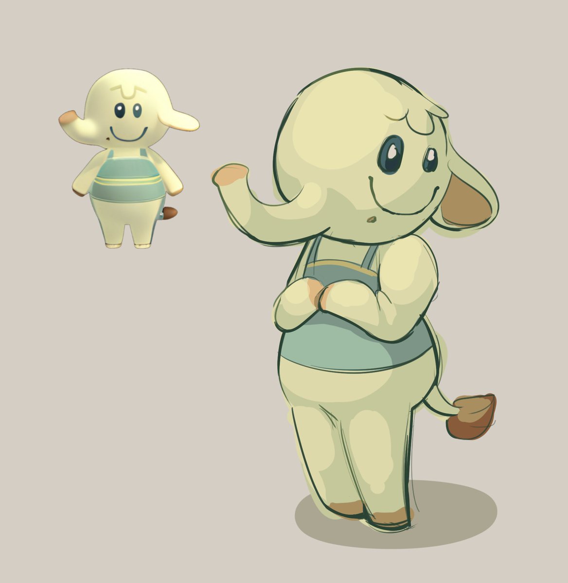 「#generatedACNH she looks so nice and so 」|🌈super kayのイラスト