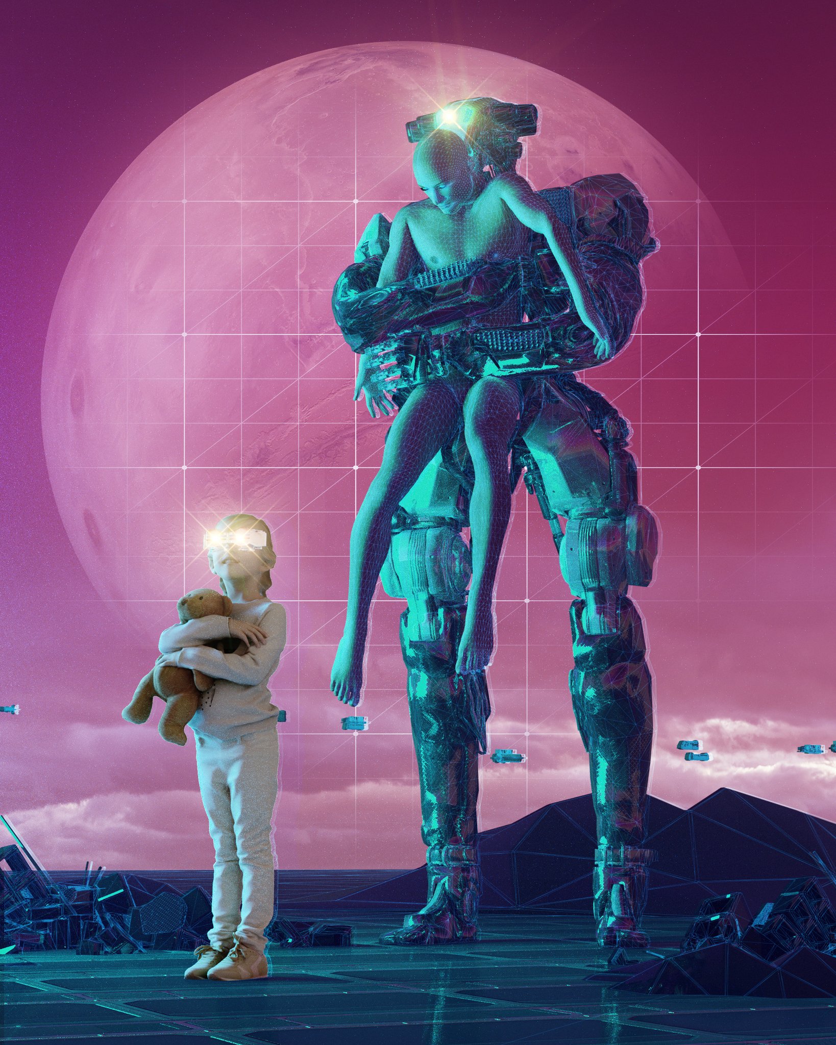 beeple on Twitter: "UNINTENDED CONSEQUENCES W/ @TaylorGerring and @iamtexture #everyday https ...