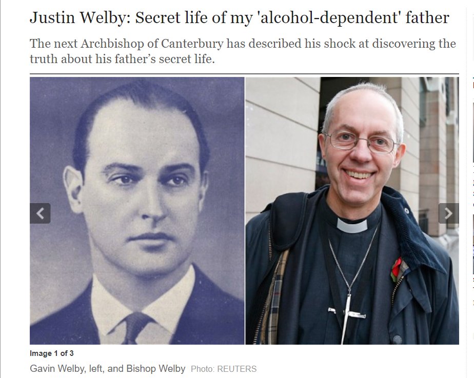 Back in the day, when Justin Welby became the new archbishop of ...
