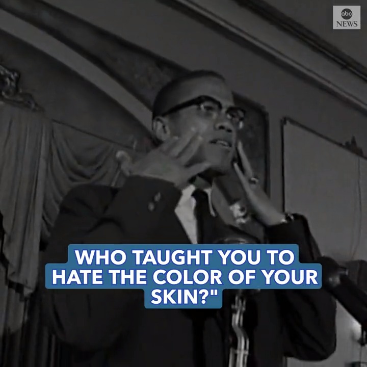 Malcolm X Color Quotes