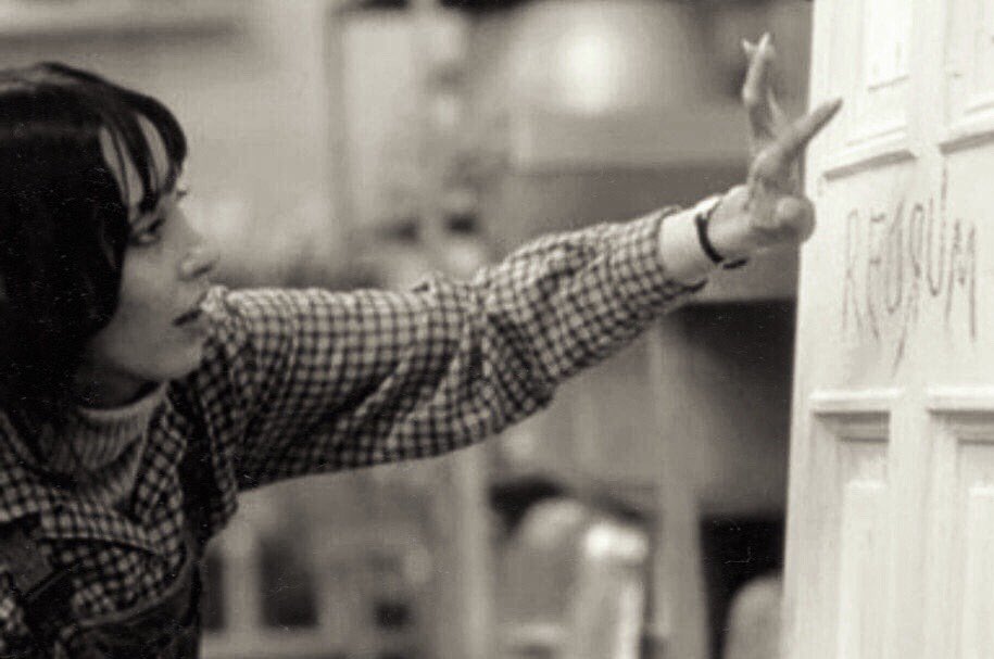 The Shining Redrum Finger