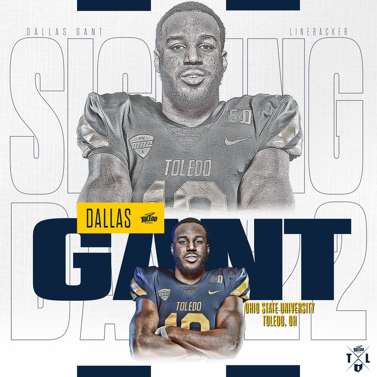 LB Dallas Gant transfers to UToledo from OSU : r/CFB
