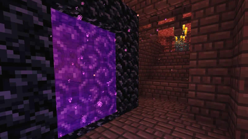 Nether Portal Wallpaper