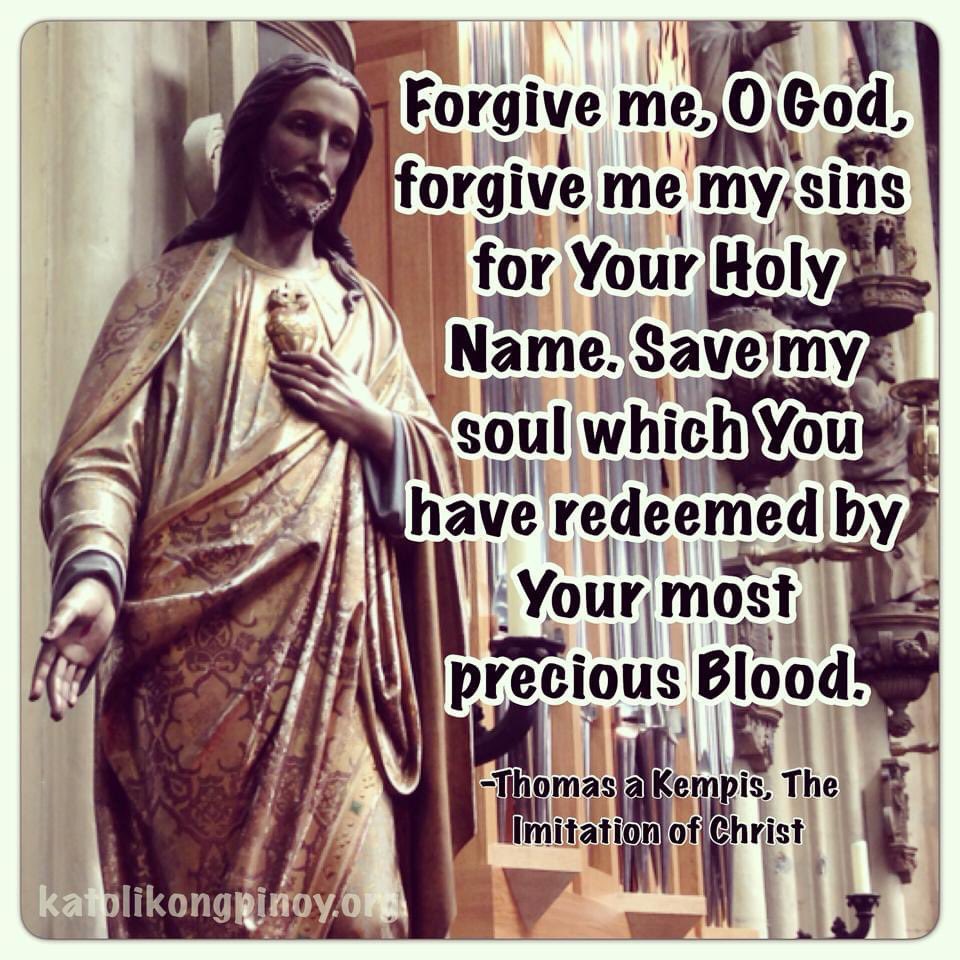 Jesus Forgive Me For I Have Sinned