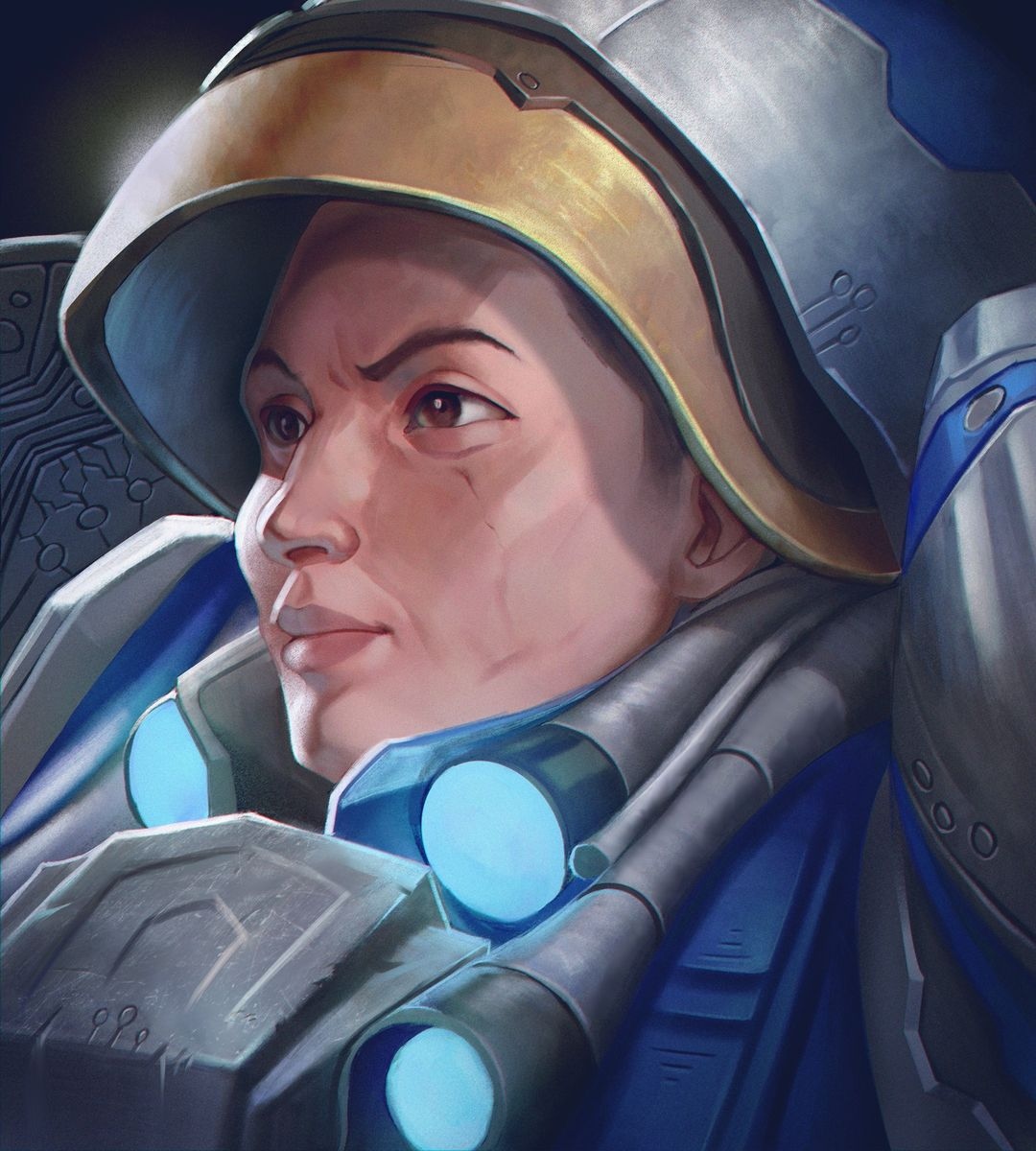 Starcraft Marine Portrait