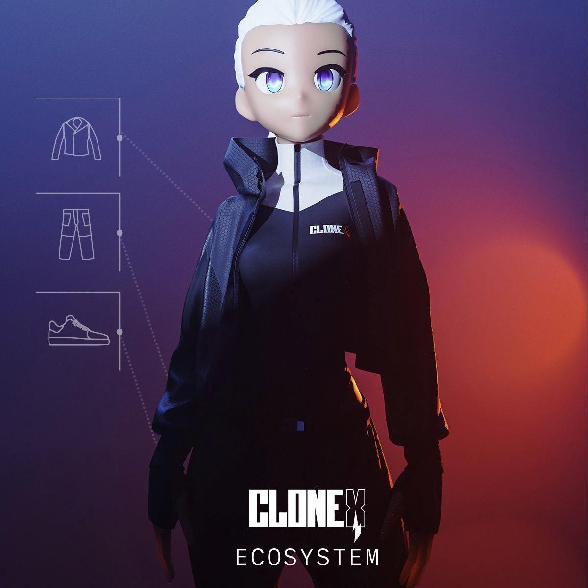 [PROJET : CLONE X du studio @RTFKTstudios ] 😈/👟 Quel est ce projet ? Qu ...