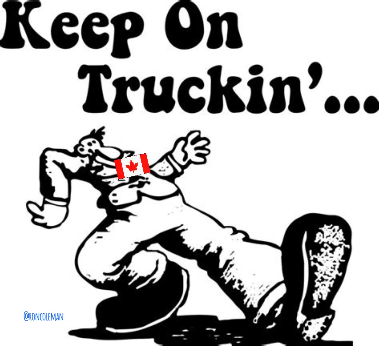 Keep On Truckin Logo