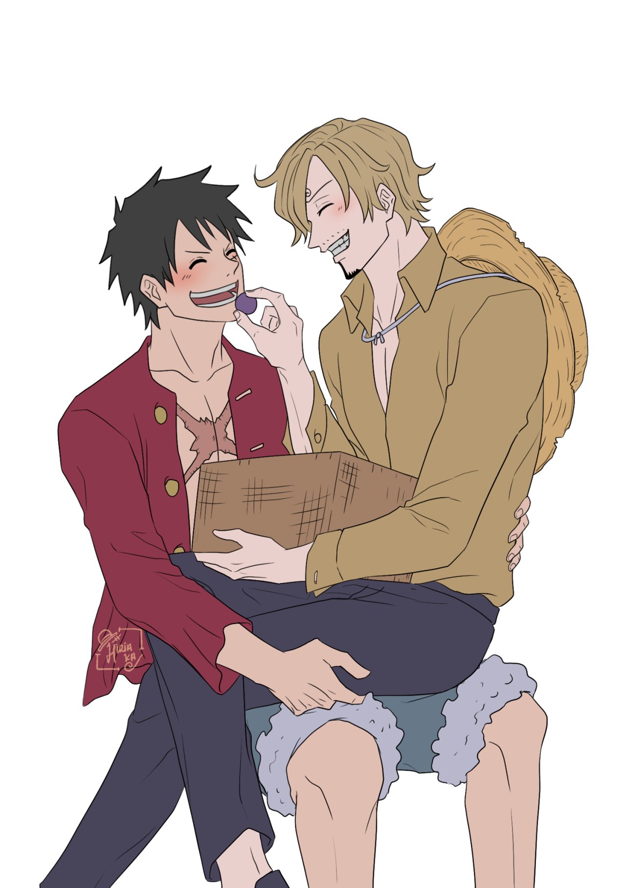 Sanji X Luffy