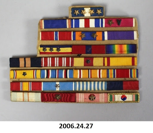 Chesty Puller Ribbon Rack