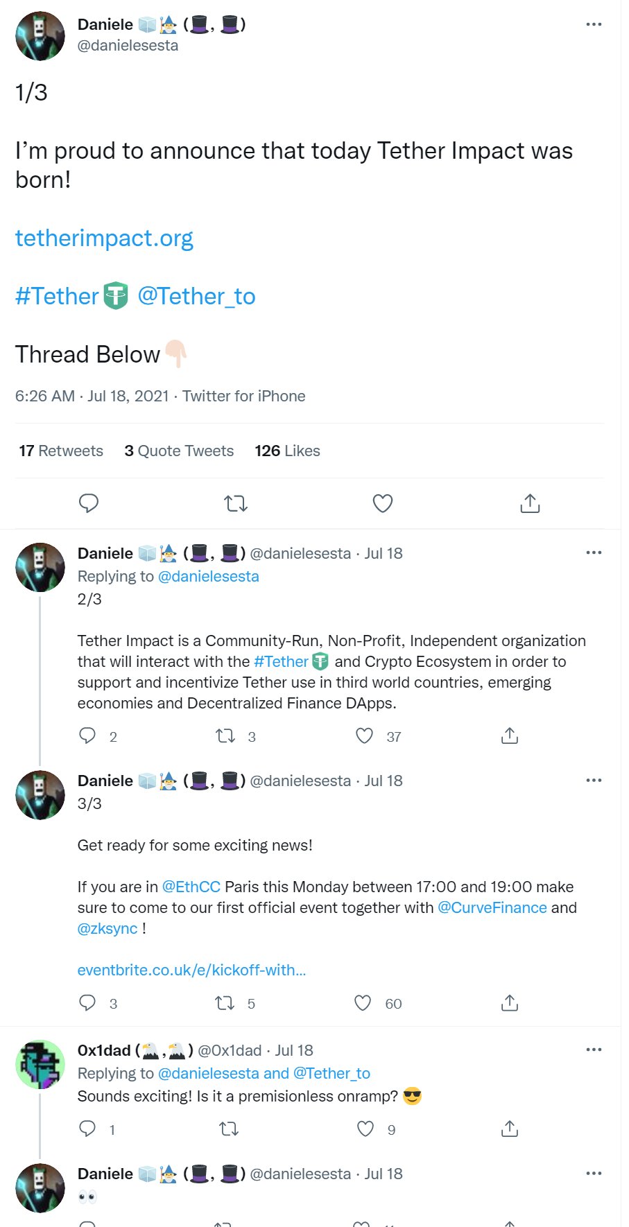 Bitfinex’ed 🔥 Κασσάνδρα 🏺 on Twitter: "Neat. Daniele Sesta, that was exposed as a Bitfinex ...