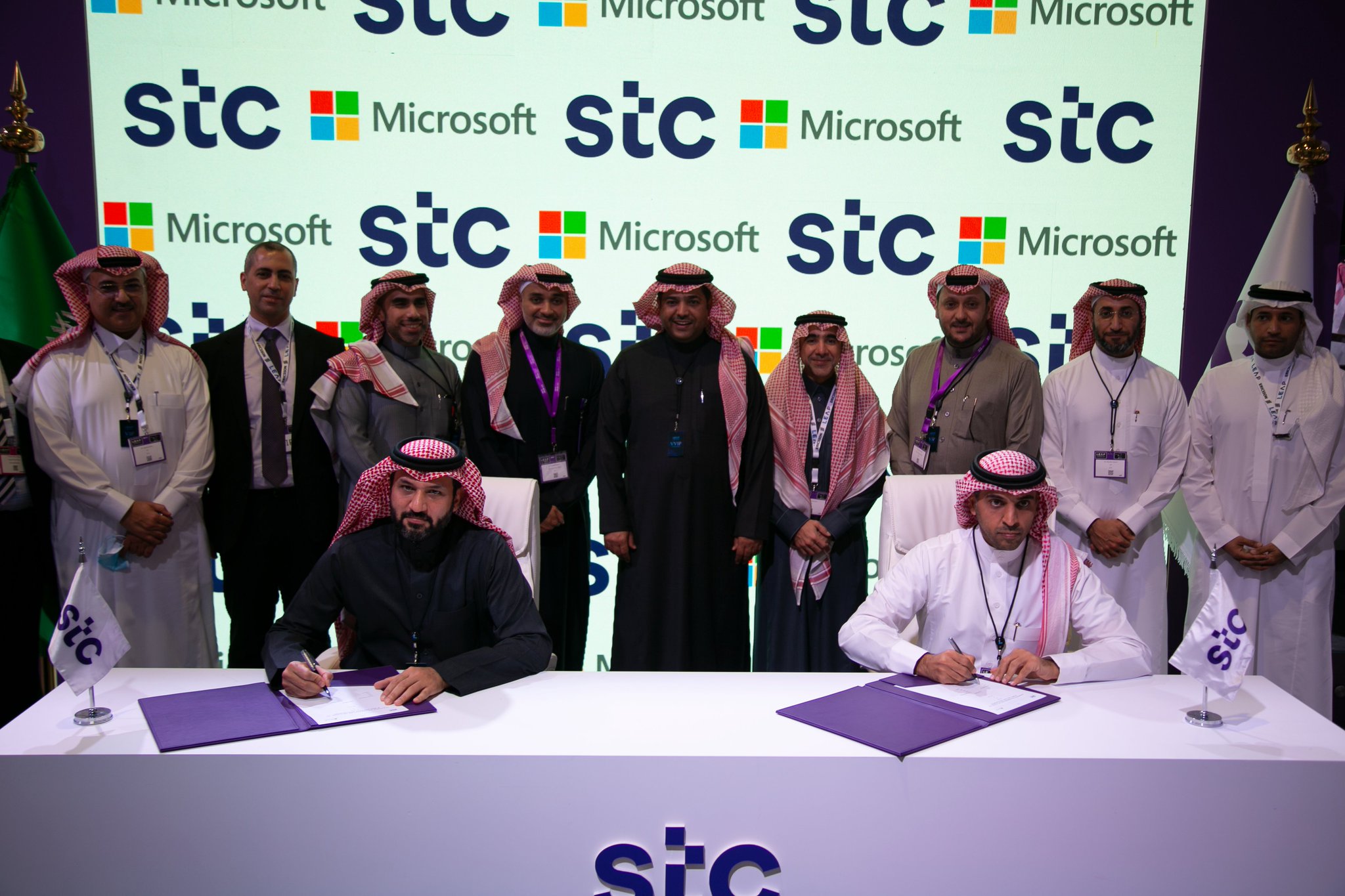 Microsoft Saudi on Twitter: "For a sustainable and secure future, @stc_ksa and #MicrosoftArabia ...