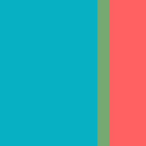 Turquoise And Coral Color Palette