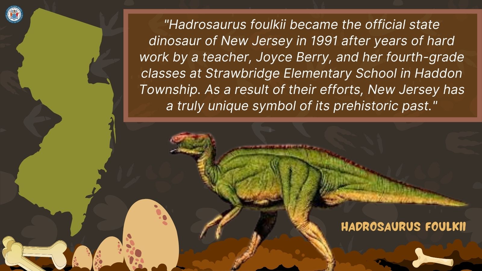 New Jersey State Dinosaur