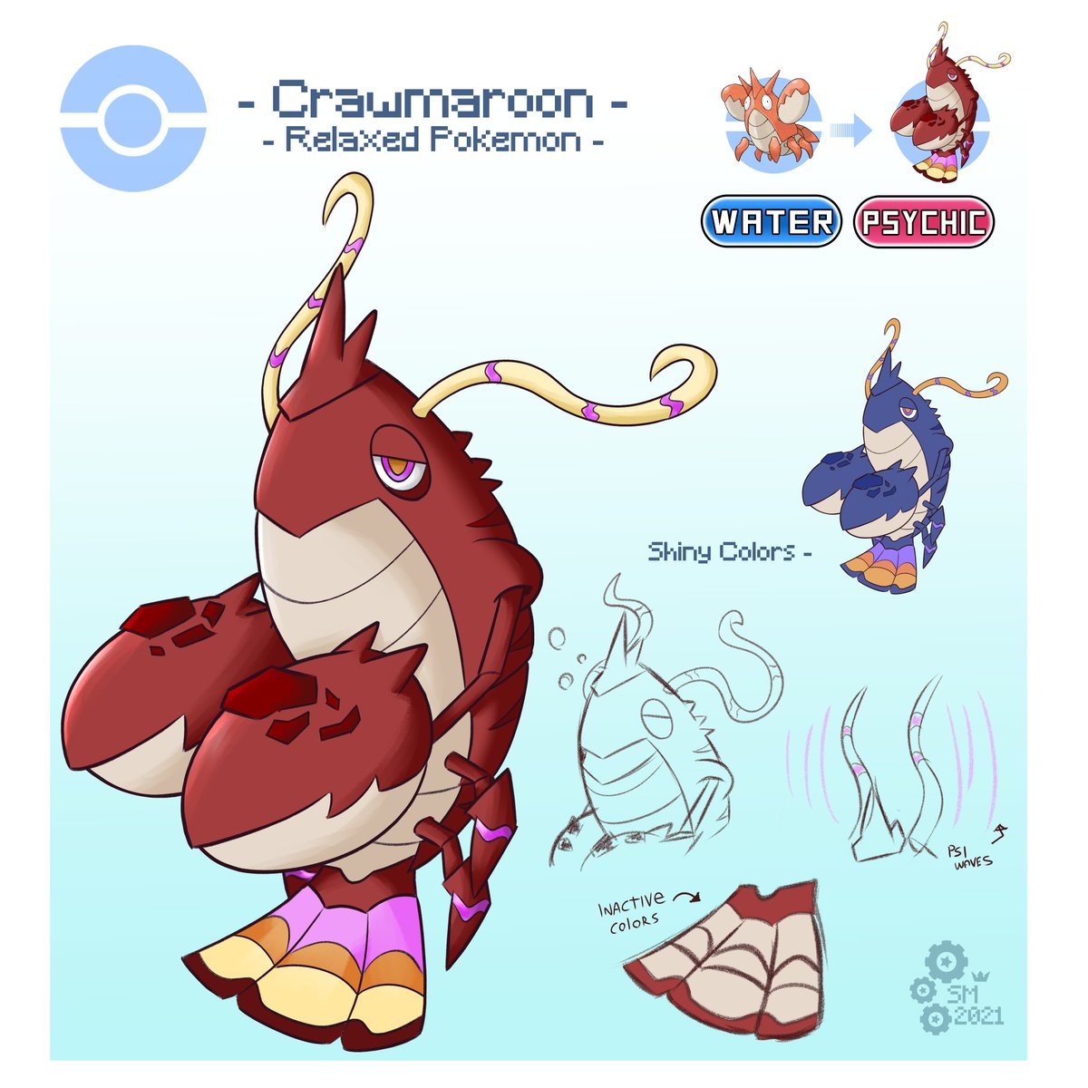 Pokemon Corphish Evolution