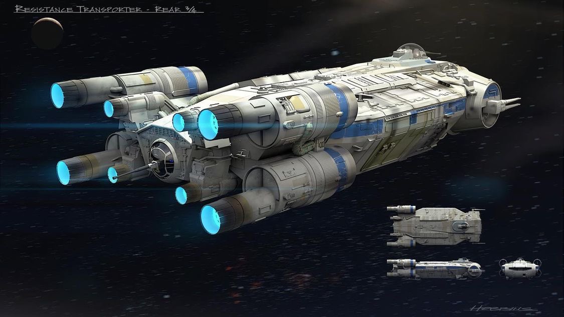 Space Cruiser Concept Art