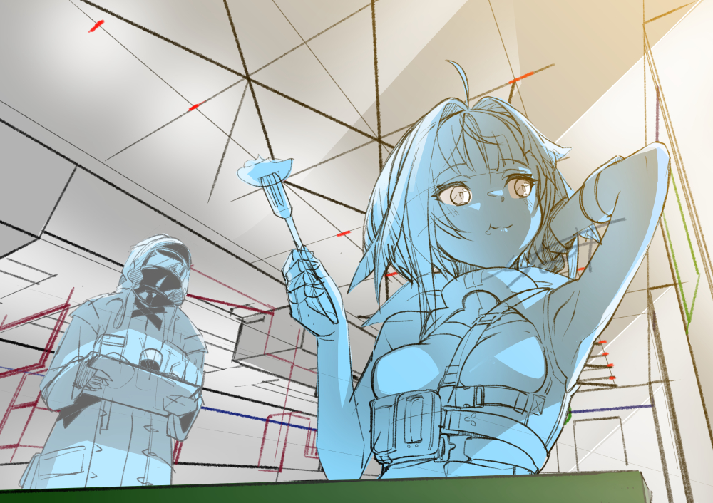 「WIP 」|瀬戸千波🐰Skeb受付中のイラスト