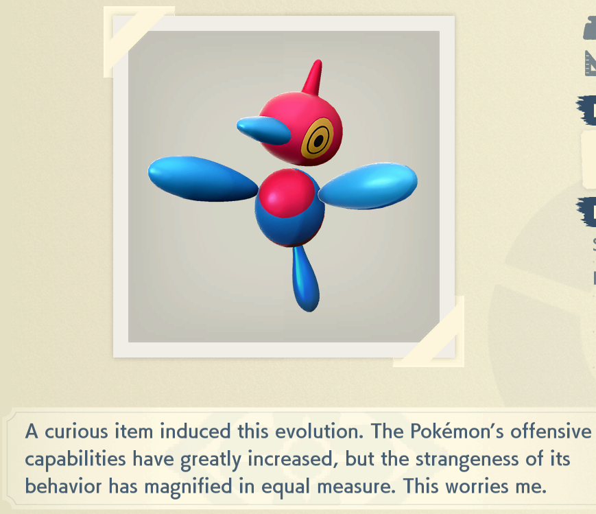 Pokemon Porygon Evolution Chart