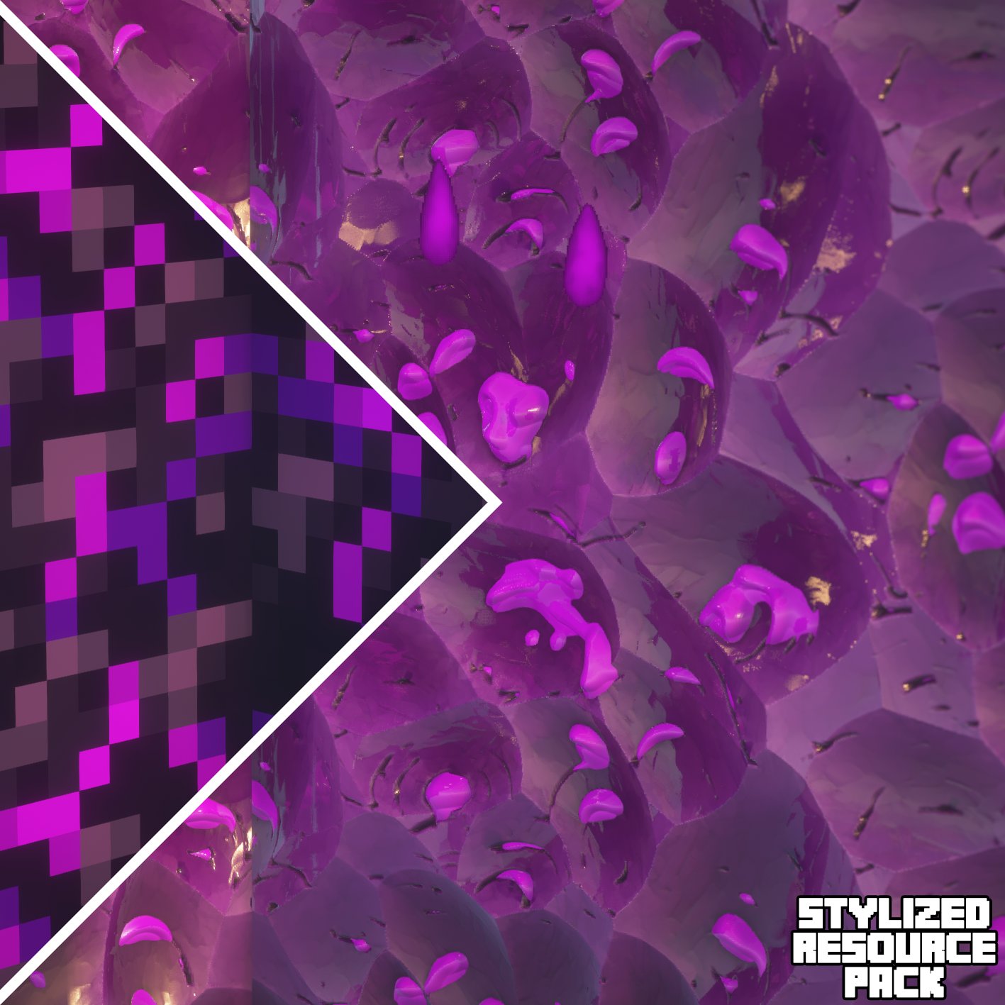 Minecraft Crying Obsidian Texture