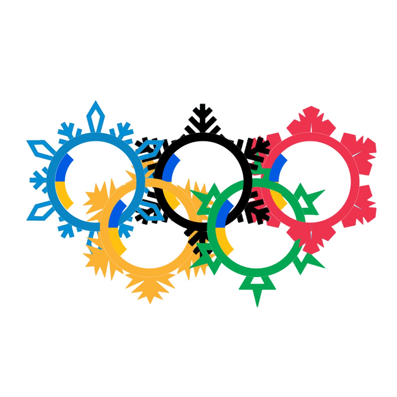 Olympic Rings 2022 Clip Art